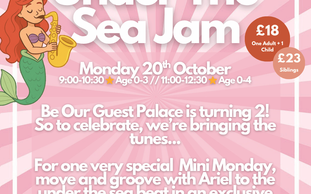 Mini Monday with Ariel (TOTS JAM 2 YEAR COLLAB) | Be Our Guest